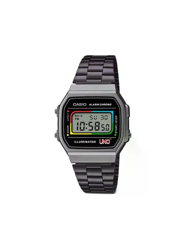 Casio Heritage A168 Uno 38mm - Black