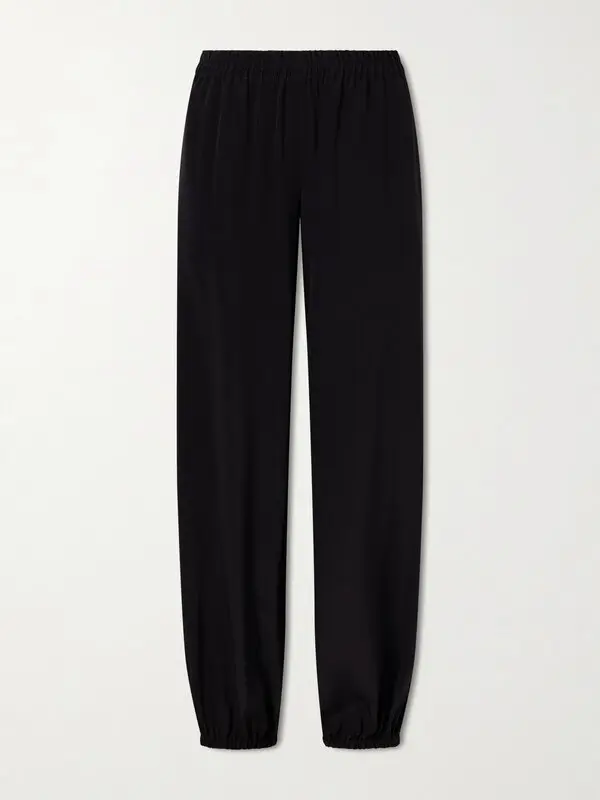 NILI LOTAN Parisa Silk Tapered Pants