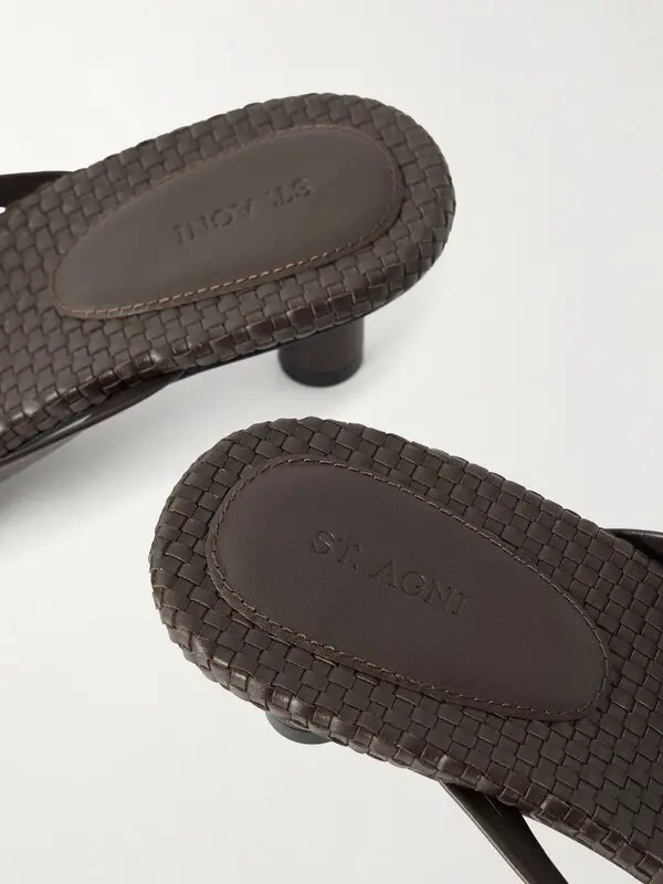 ST. AGNI Leather Sandals