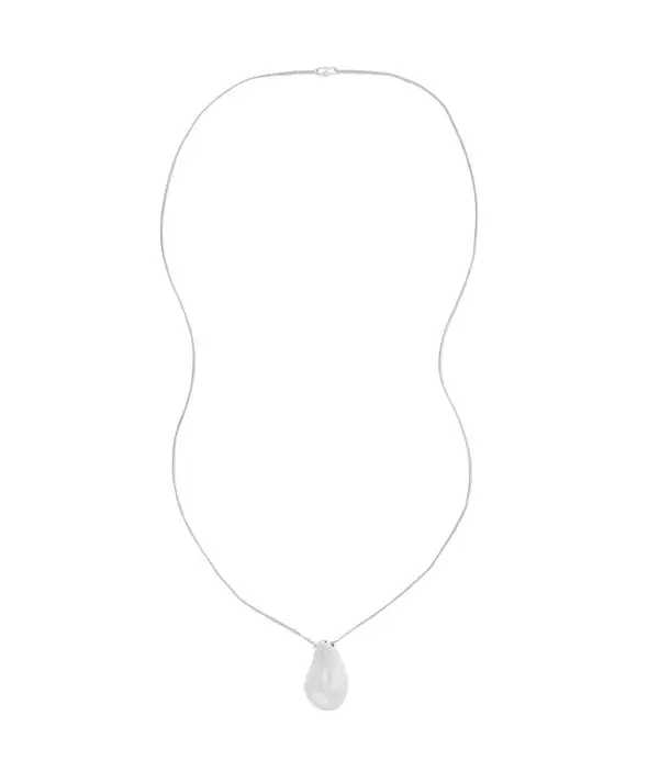LIÉ STUDIO The Betty Convertible Necklace - Silver