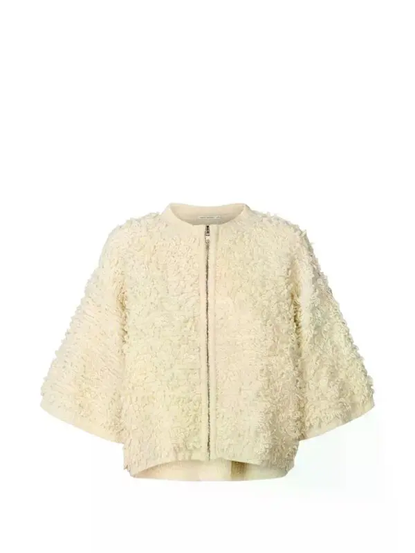 RABENS SALONER Alice Zip Cardigan