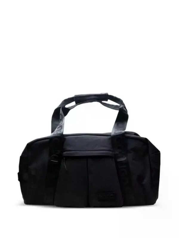 Hugo Logo Holdall - Black