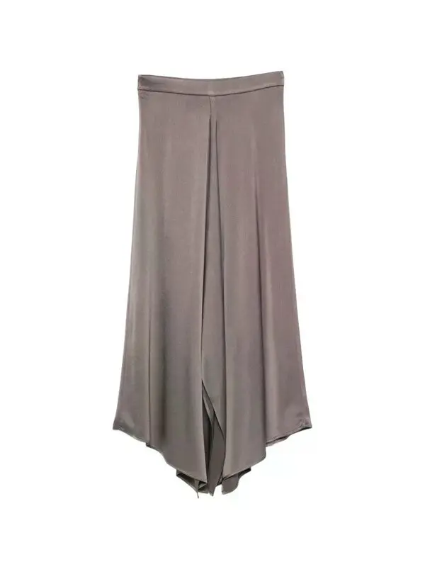 ALYSI Handkerchief Hem Midi Skirt