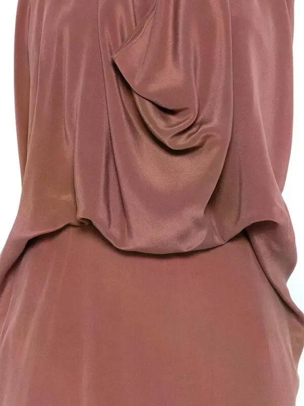 ALYSI Draped Halterneck Dress