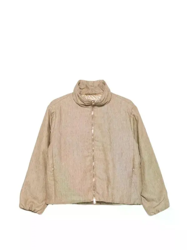 Herno Zip Fastening Jacket - Neutrals