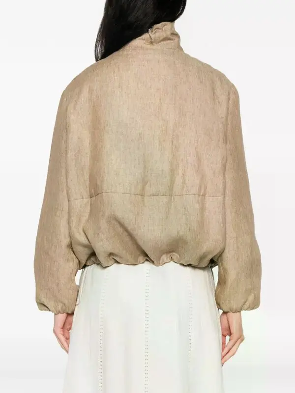 Herno Zip Fastening Jacket - Neutrals