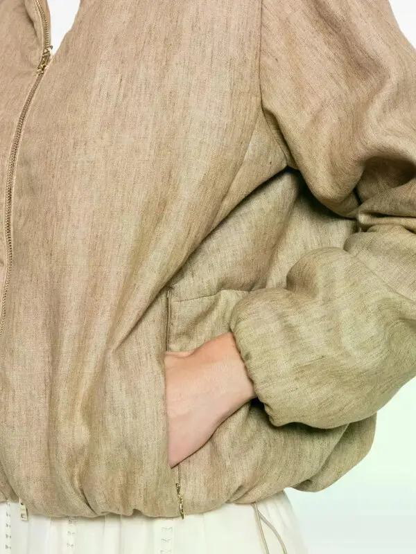 Herno Zip Fastening Jacket - Neutrals