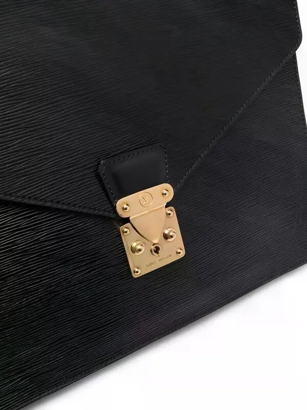 LOUIS VUITTON Pi Front Flap Clutch