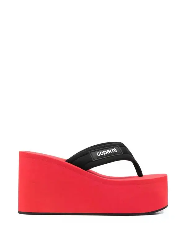 Coperni Platform Flip-flops - Red