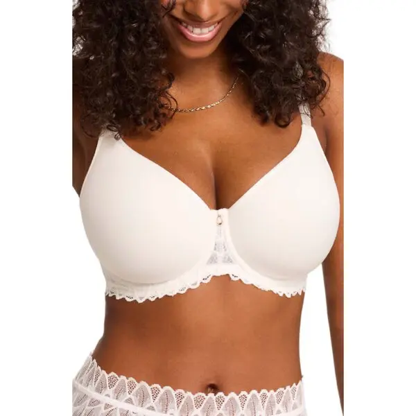 MONTELLE INTIMATES Sublime Lace Spacer Underwire Bra - Chantilly