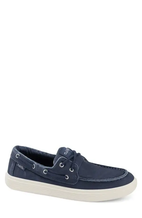SALT LIFE The Mariner Boat Shoe - Navy