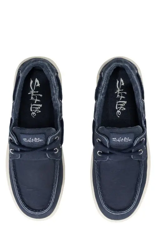 SALT LIFE The Mariner Boat Shoe - Navy