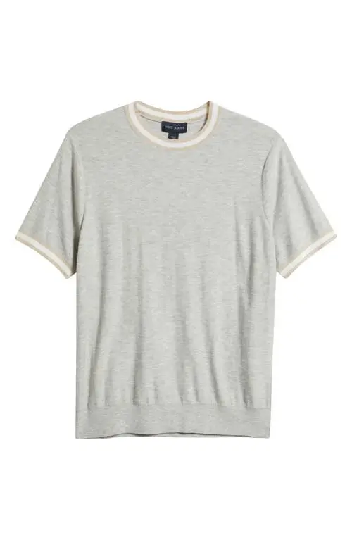 Scott Barber Short Sleeve Reverse Jersey Sweater