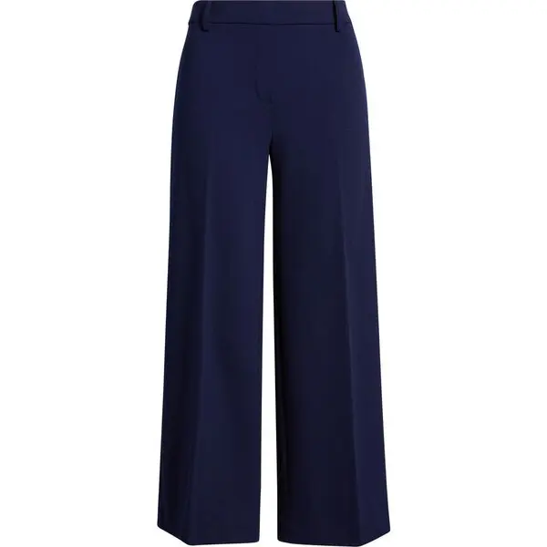 Anne Klein Wide Leg Crop Pants - Distant Mountain