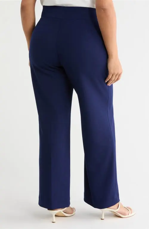 Anne Klein Wide Leg Pull-on Pants