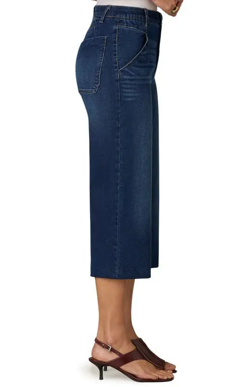 Wit & Wisdom Wyatt Skyrise V-pocket Wide Leg Denim Culottes