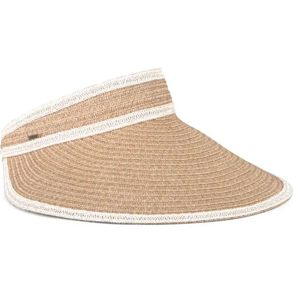Eugenia Kim Trixie Wide Brim Visor - Sand