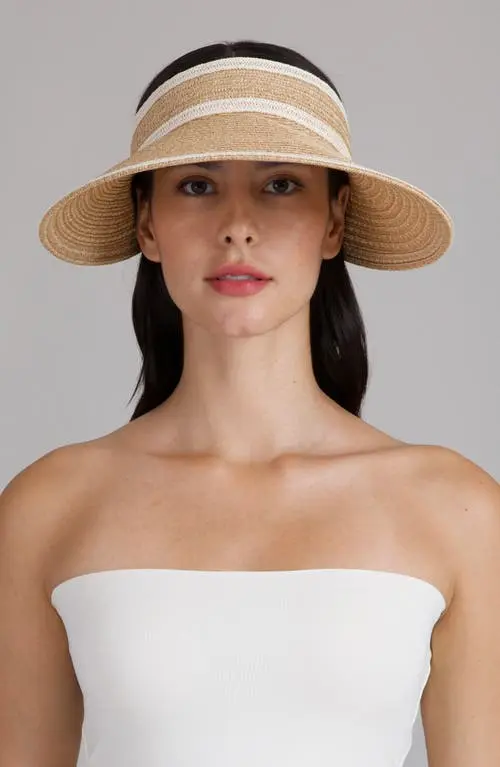 Eugenia Kim Trixie Wide Brim Visor - Sand
