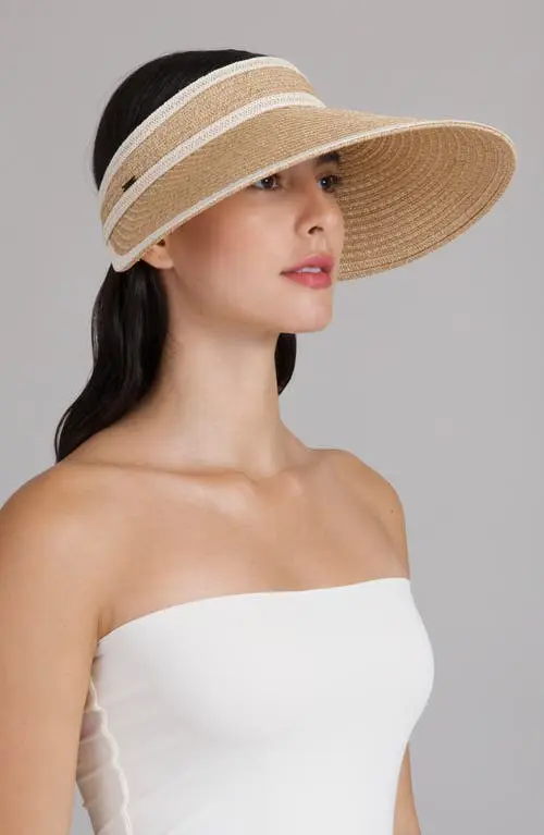 Eugenia Kim Trixie Wide Brim Visor - Sand