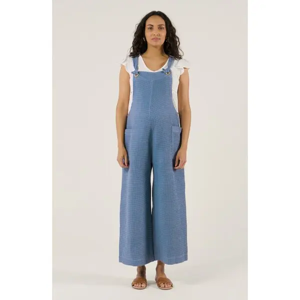 CACHE COEUR Maternity And Nursing Dungaree Maya - Blue