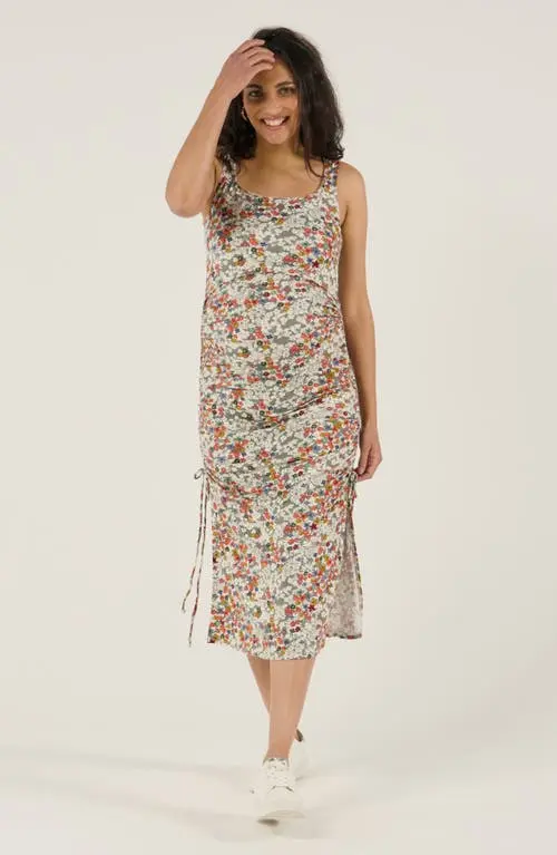 CACHE COEUR Maternity And Nursing Ruched Tank Dress