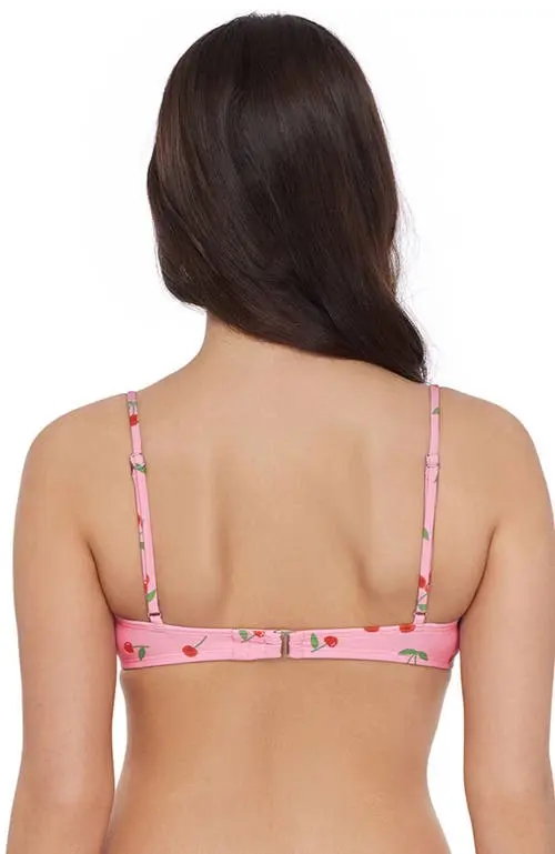 STEVIE Scoop Bralette Bikini Top With Adjustable Straps