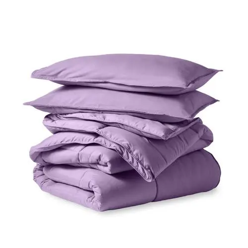 BARE HOME All-season Down Alternative Comforter Set - Lavender