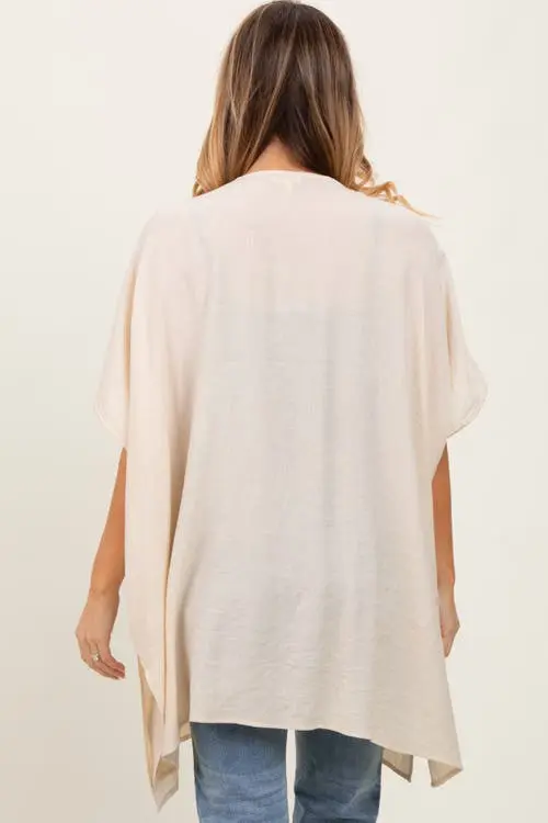 PINKBLUSH Crochet Trim Cover Up