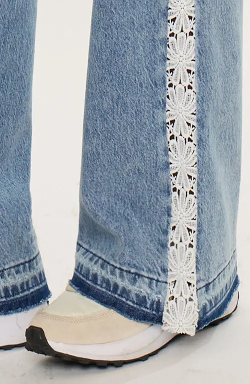 KANCAN Carollyn High-rise Wide-leg Jeans
