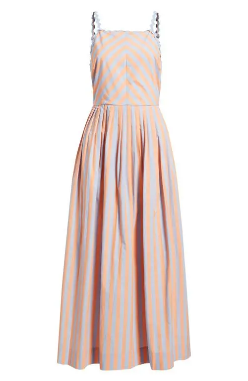 Saylor Imelda Stripe Cotton Fit & Flare Sundress