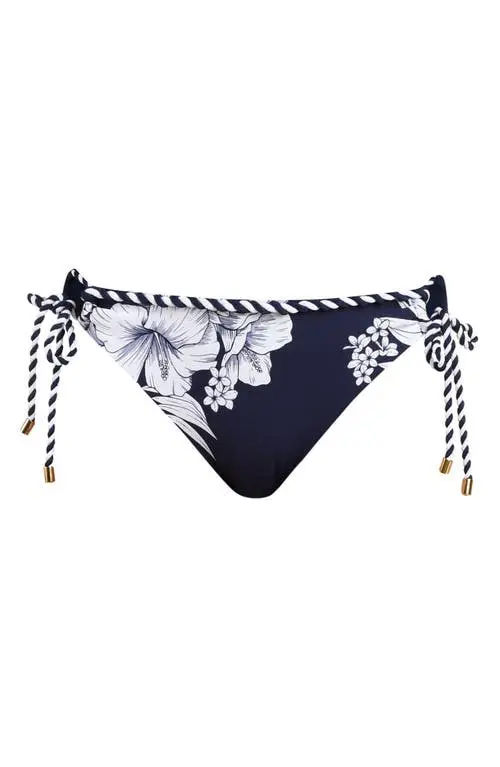 La Blanca Mariner Side Tie Bikini Bottoms - Indigo