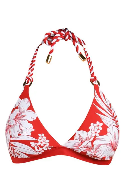 La Blanca Mariner Halter Bikini Top - Ruby