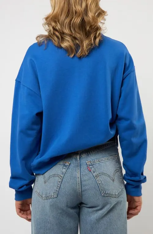 VIENS AVEC MOI Le Ski Cotton Graphic Sweatshirt