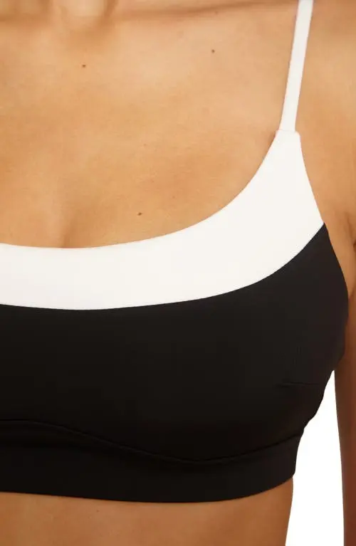 BECCA By Rebecca Virtue Sport Mode Bralette Bikini Top