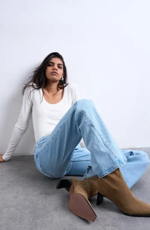 Topshop Pippa High Waist Flare Leg Jeans