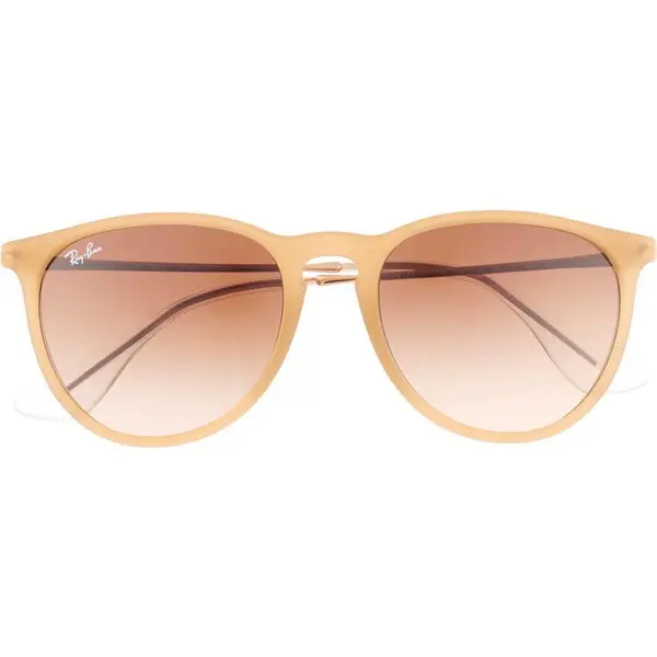 Ray-ban Gradient Round Sunglasses - Beige