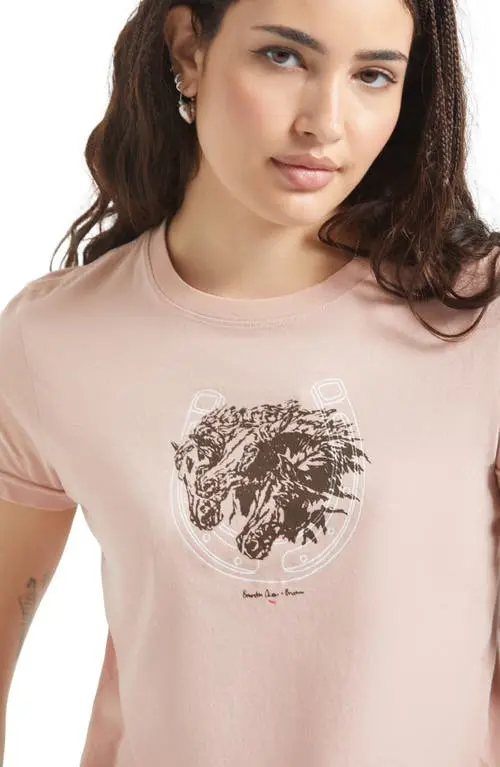 Brixton Pony Club Cotton Graphic T-shirt