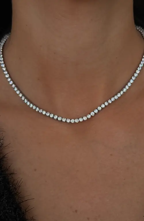 CUFFED BY NANO Tennis Necklace