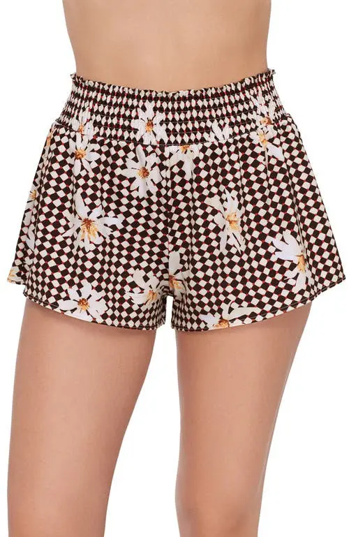 STEVIE Smock Waist Mini Skirt