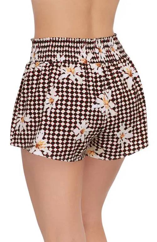STEVIE Smock Waist Mini Skirt