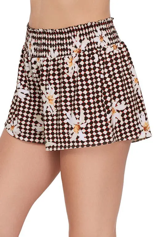 STEVIE Smock Waist Mini Skirt