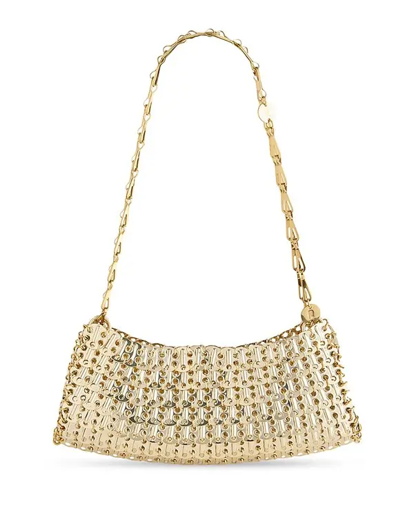 Rabanne Metal Disc Handbag - Light Gold
