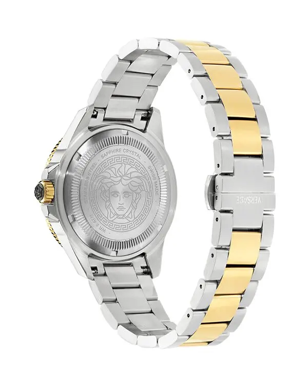 Versace Greca Force 42mm Watch - Two Tone