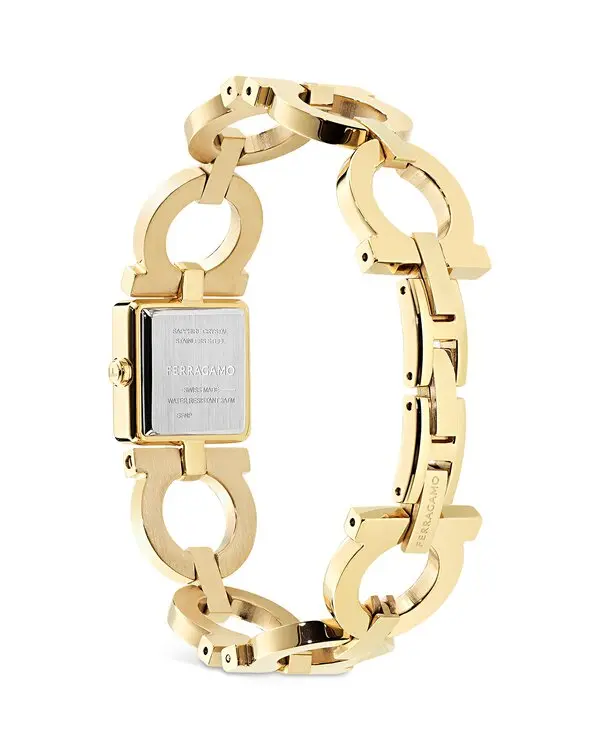 FERRAGAMO Double Gancini 19mm Watch