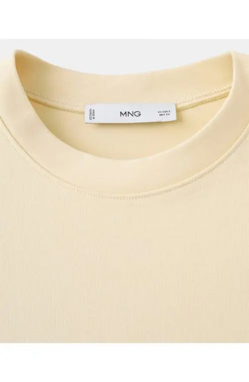Mango Short Sleeve T-shirt - Vanilla
