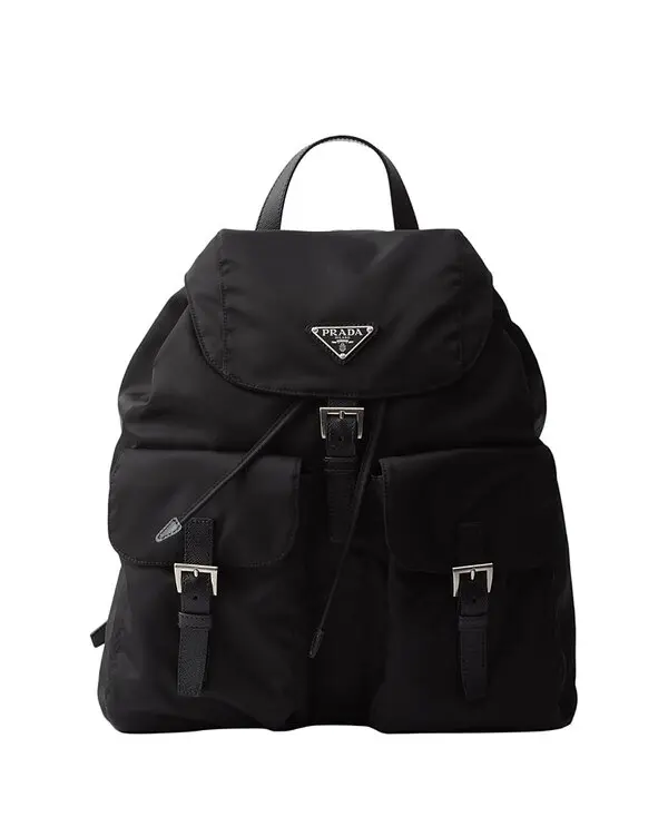 Prada Re-nylon Backpack - Black