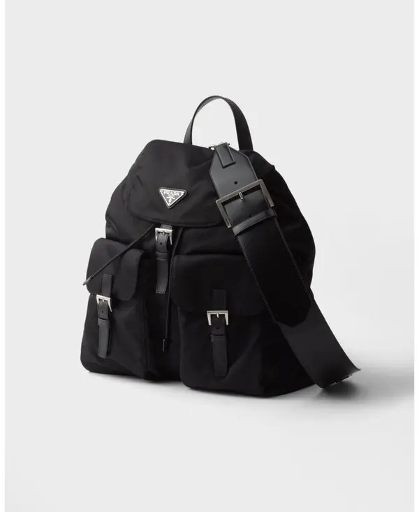 Prada Re-nylon Backpack - Black