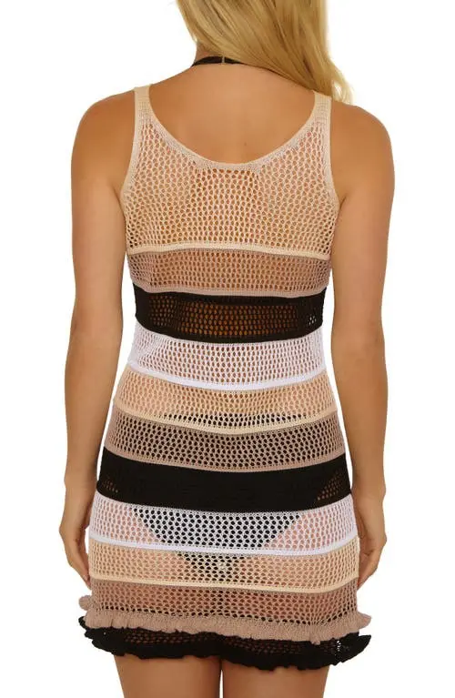 ISABELLA ROSE Mariposa Open Knit Cover-up Dress