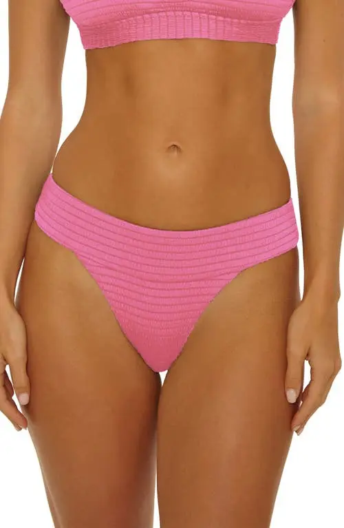 ISABELLA ROSE Banded Bikini Bottom - Rosy