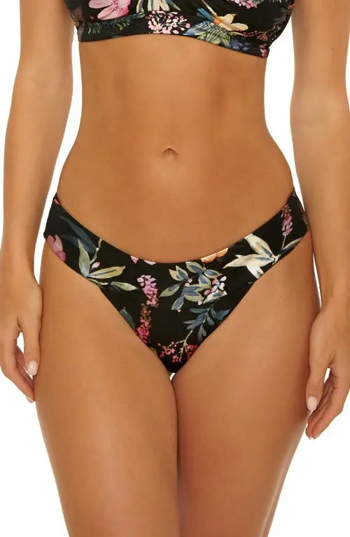 ISABELLA ROSE Florina Maui Bikini Bottom - Black Multi
